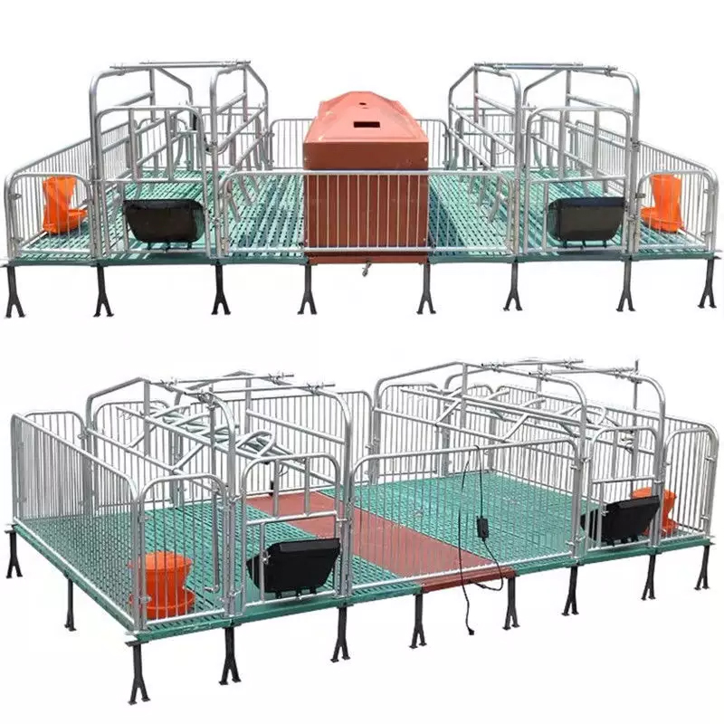 Design of farrowing house for sows in pig farms – Pig Farm Equipment ...